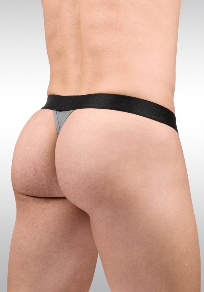 MAX Flow Men's pouch G-String - Grey | Ergowear