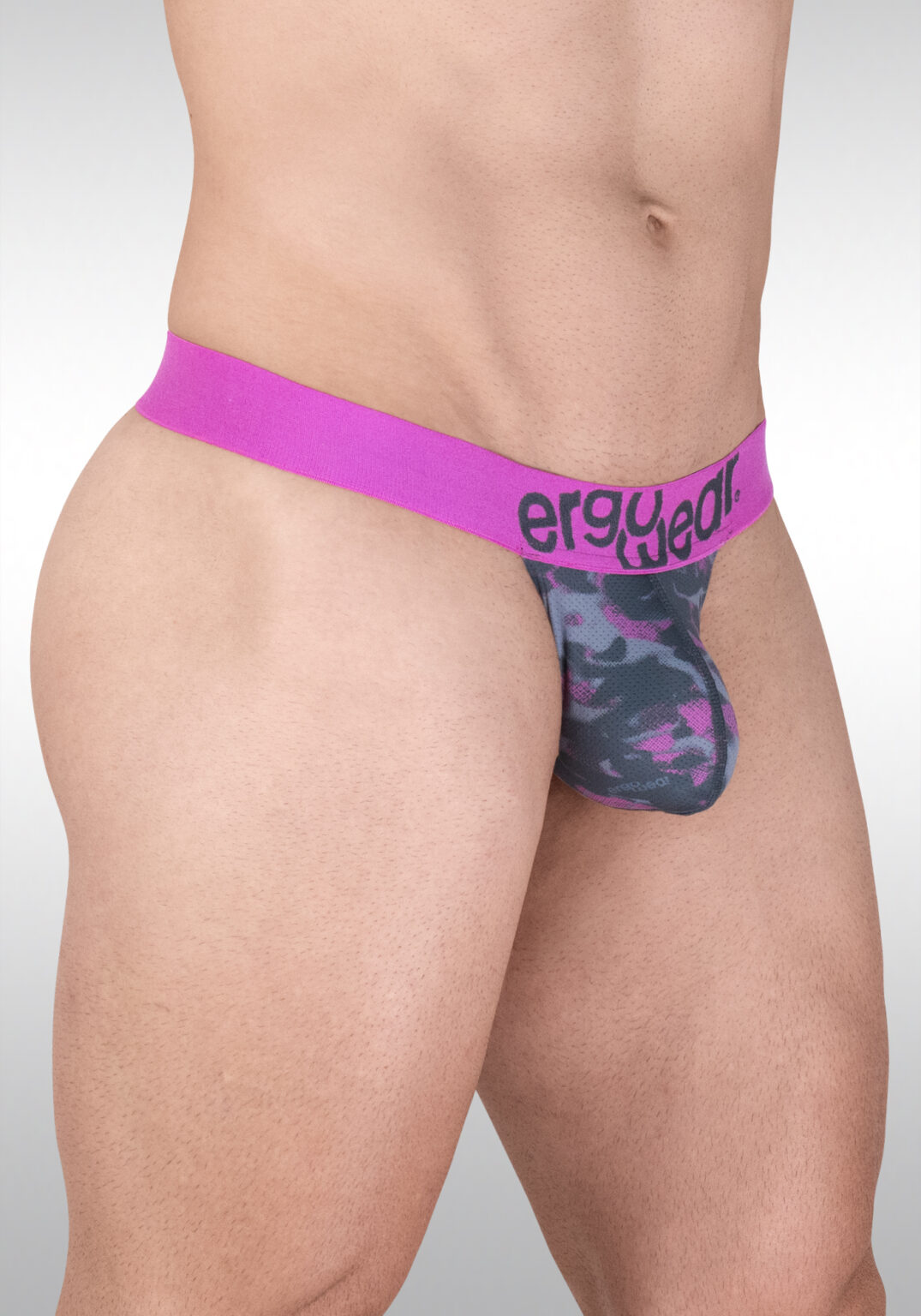 MAX SE Camo G-String - Grey/Pink | Ergowear